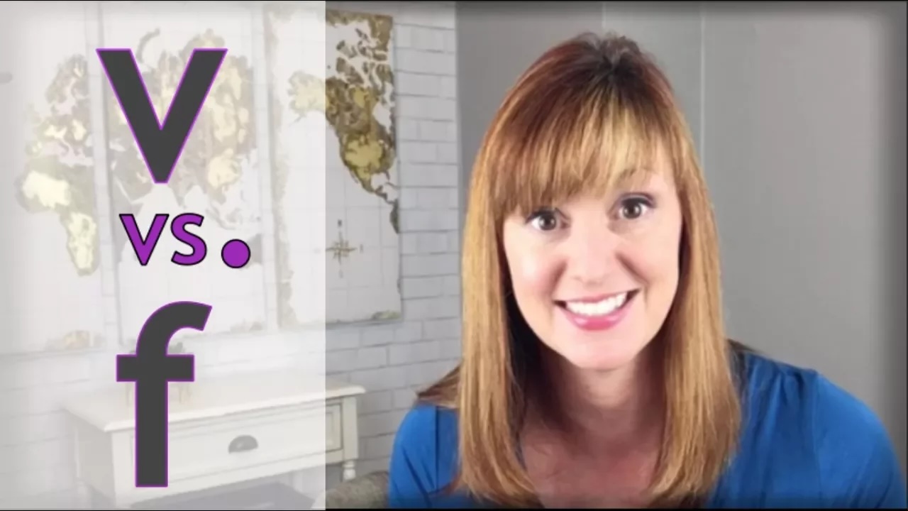 How to Say the V sound and the F sound | American Accent Lesson